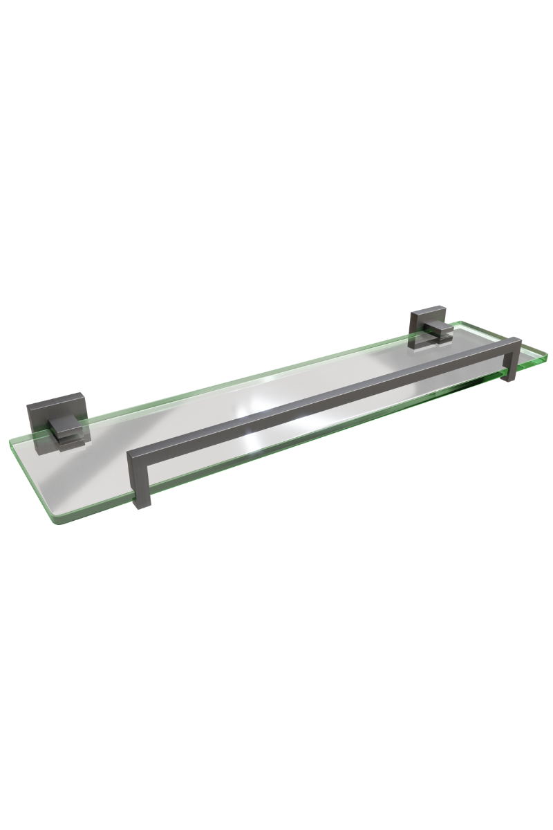 Porta Shampoo de Inox Linha Eterna Onix Italy Line